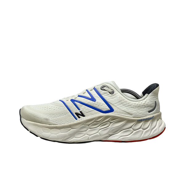 New Balance Fresh Foam X More V4 Sport Shoes Fabric Beige Color For Men ...